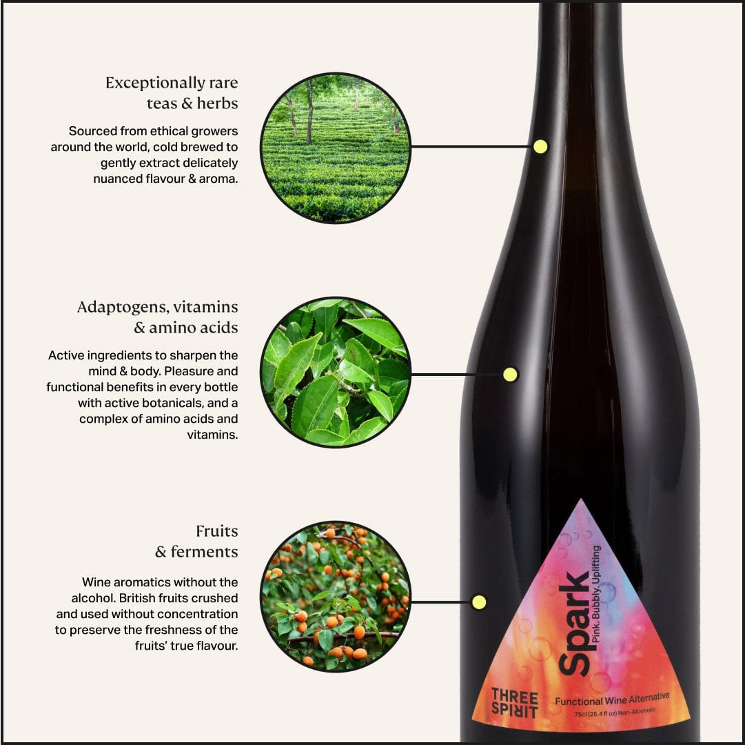 Blurred Vines Spark Three Spirit Drinks Three Spirit UK